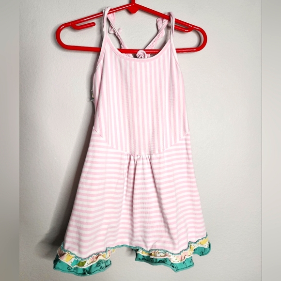 Matilda Jane | Dresses | Matilda Jane Fit And Flare X Back Dress Pink ...